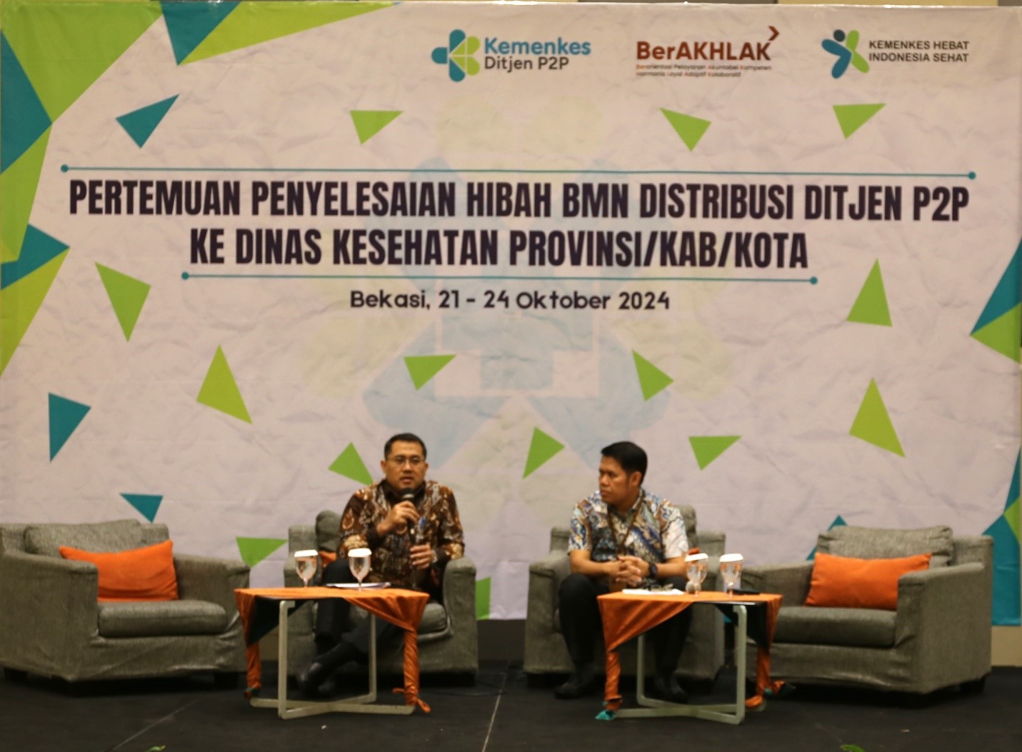 Penyelesaian Hibah BMN Distribusi Ditjen P2P – Ditjen P2