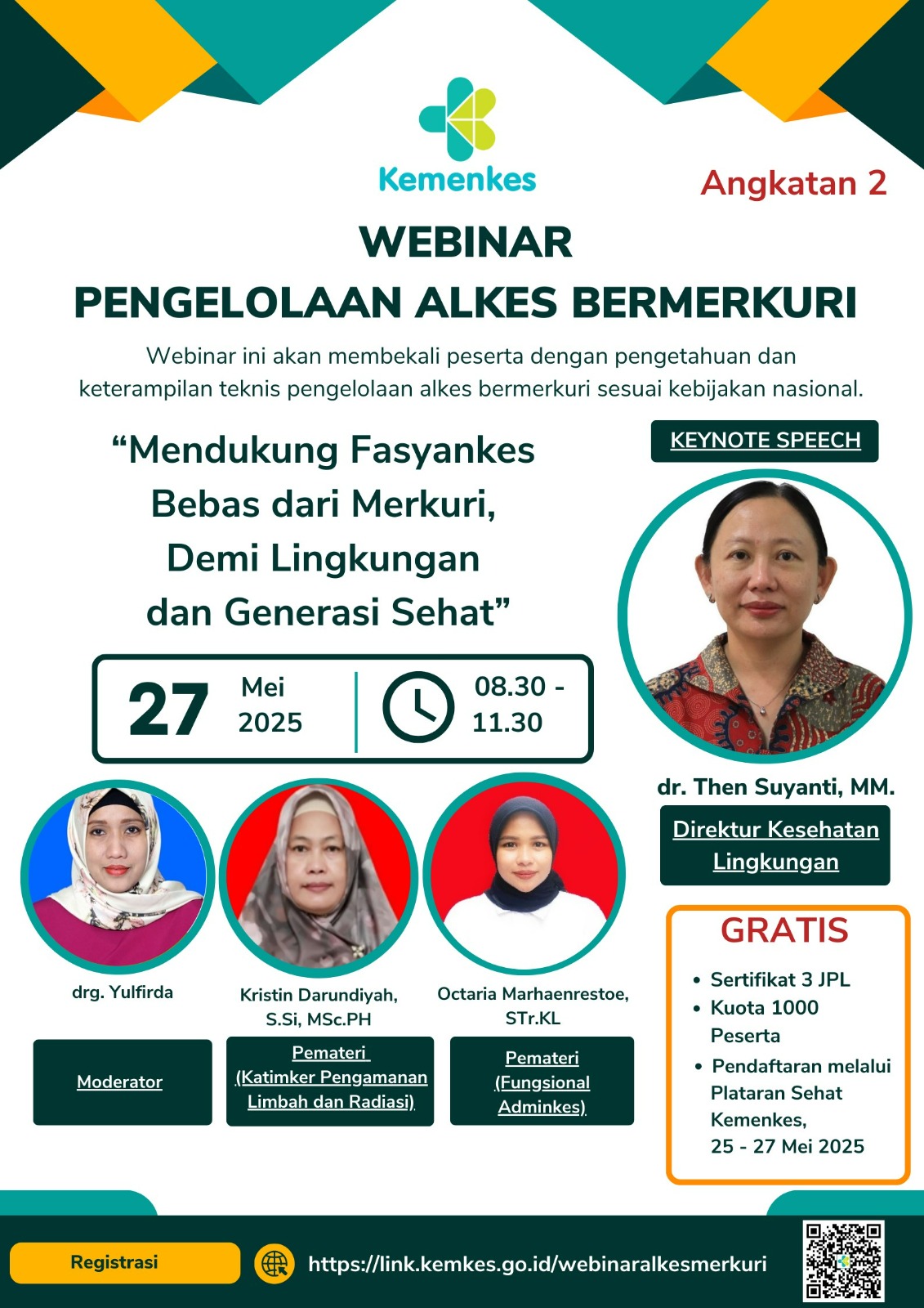 Webinar Pengelolaan Alkes Bermerkuri – Ditjen P2